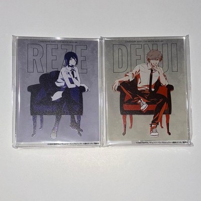 Chainsaw Man Denji Reze Acrylic Panel Set Official Anime Character ...