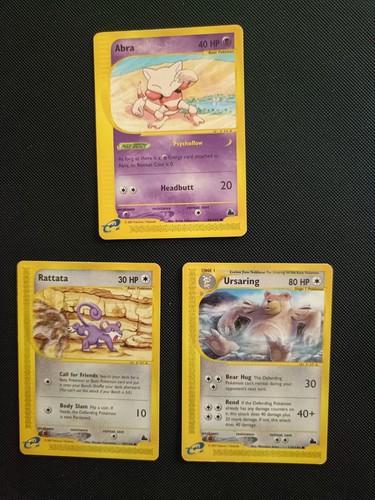 Lot De 3 Cartes Pokemon Set Skyridge ENG A14 | eBay