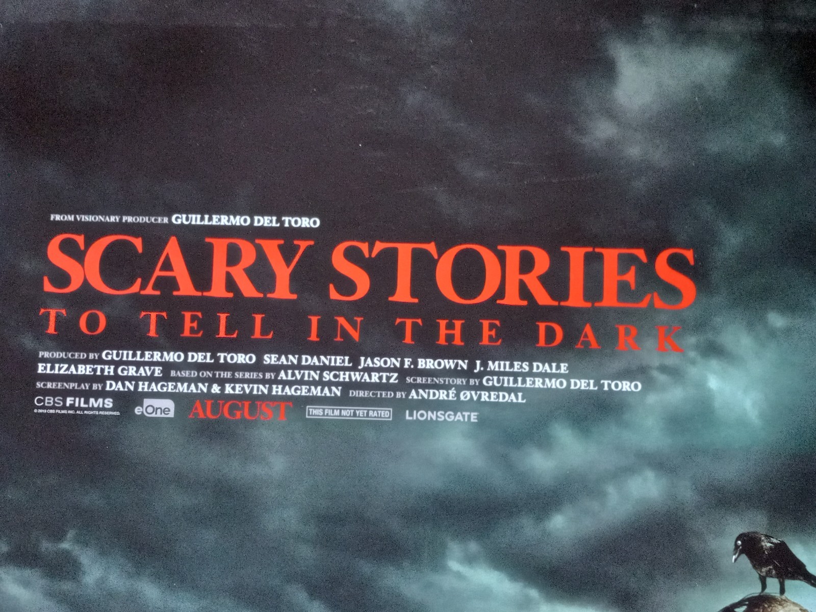 Scary Stories To Tell In The Dark - Original Movie Poster - Guillermo ...