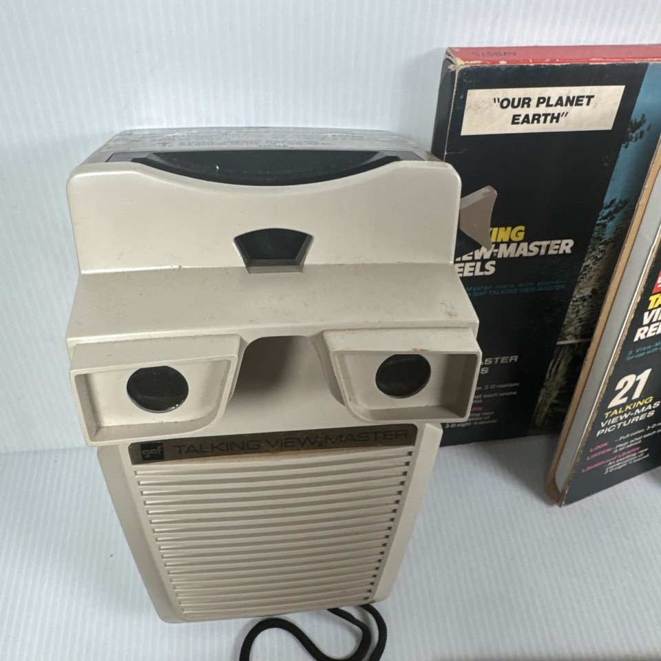 1970's GAF Talking View Master Lot Mary Poppins, Roadrunner & More Read Desc. | eBay