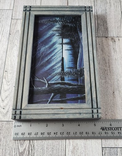 Framed Richard Van Order Winter Sky Painting Scene Print | eBay