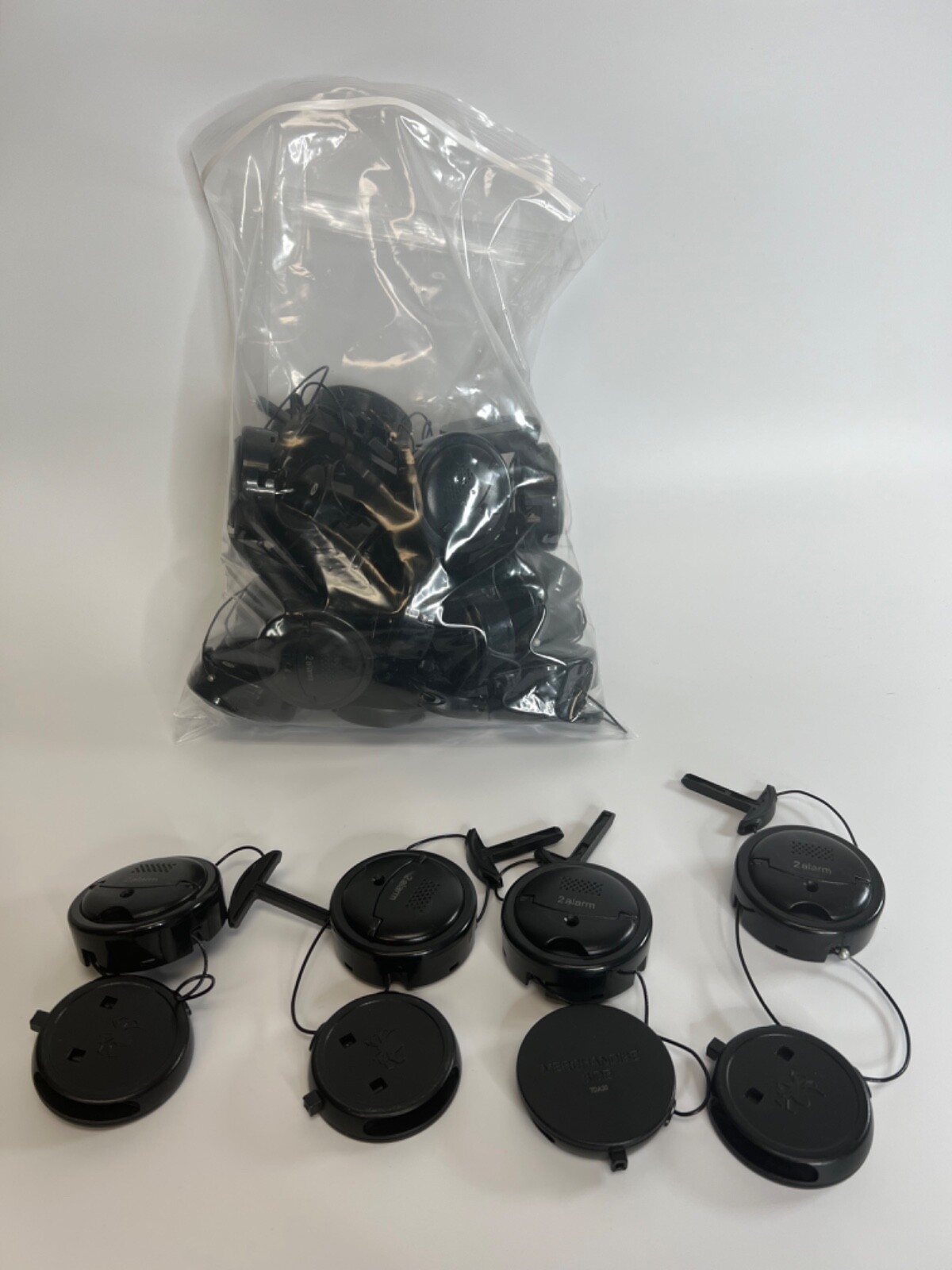 (20)Alpha Spider Wrap Anti Theft Locking Security Alarm Tags 2alarm | eBay