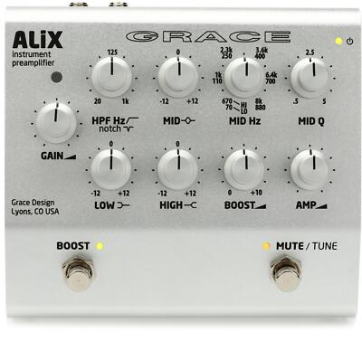 Grace Design ALiX Acoustic Instrument Preamp / EQ / DI / Boost Pedal | eBay