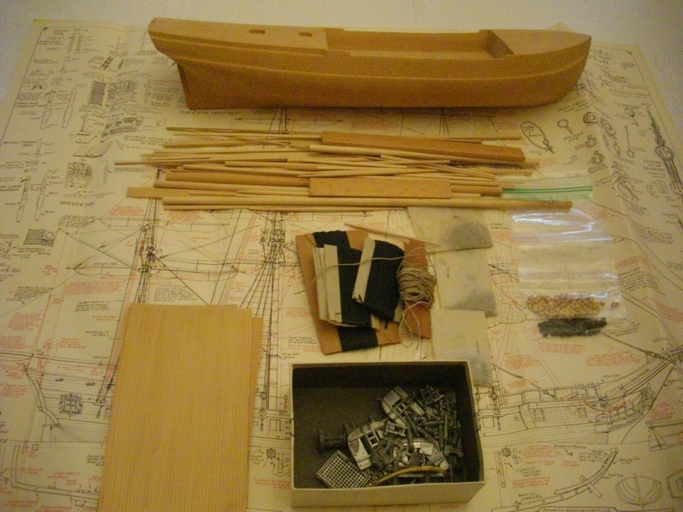 Model Shipways RATTLESNAKE 1781 20 Gun Sloop, Scale 1:64 | eBay