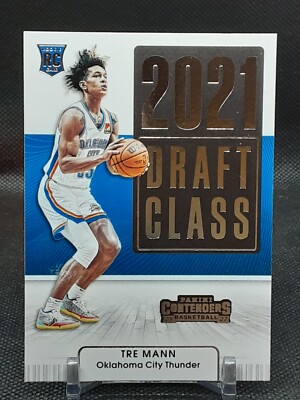 TRE MANN 2021-22 CONTENDERS DRAFT CLASS ROOKIE THUNDER HORNETS FLORIDA ...