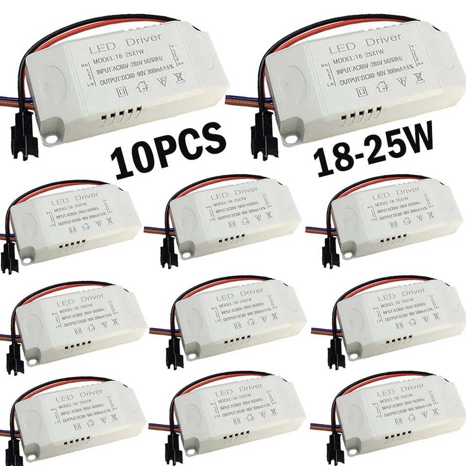 10PCS Led Driver Transformer 90V Power Supply 300 mA DC 25W USA | eBay