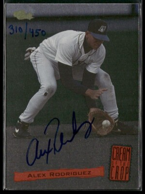 1994 Classic Alex Rodriguez Cream of the Crop Auto /450 RC Autograph | eBay