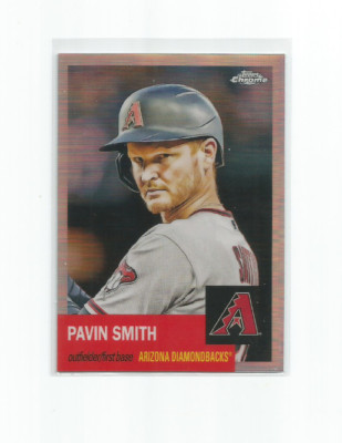 PAVIN SMITH (Arizona) 2022 TOPPS CHROME PLAT ANNIV REFRACTOR CARD #107 ...