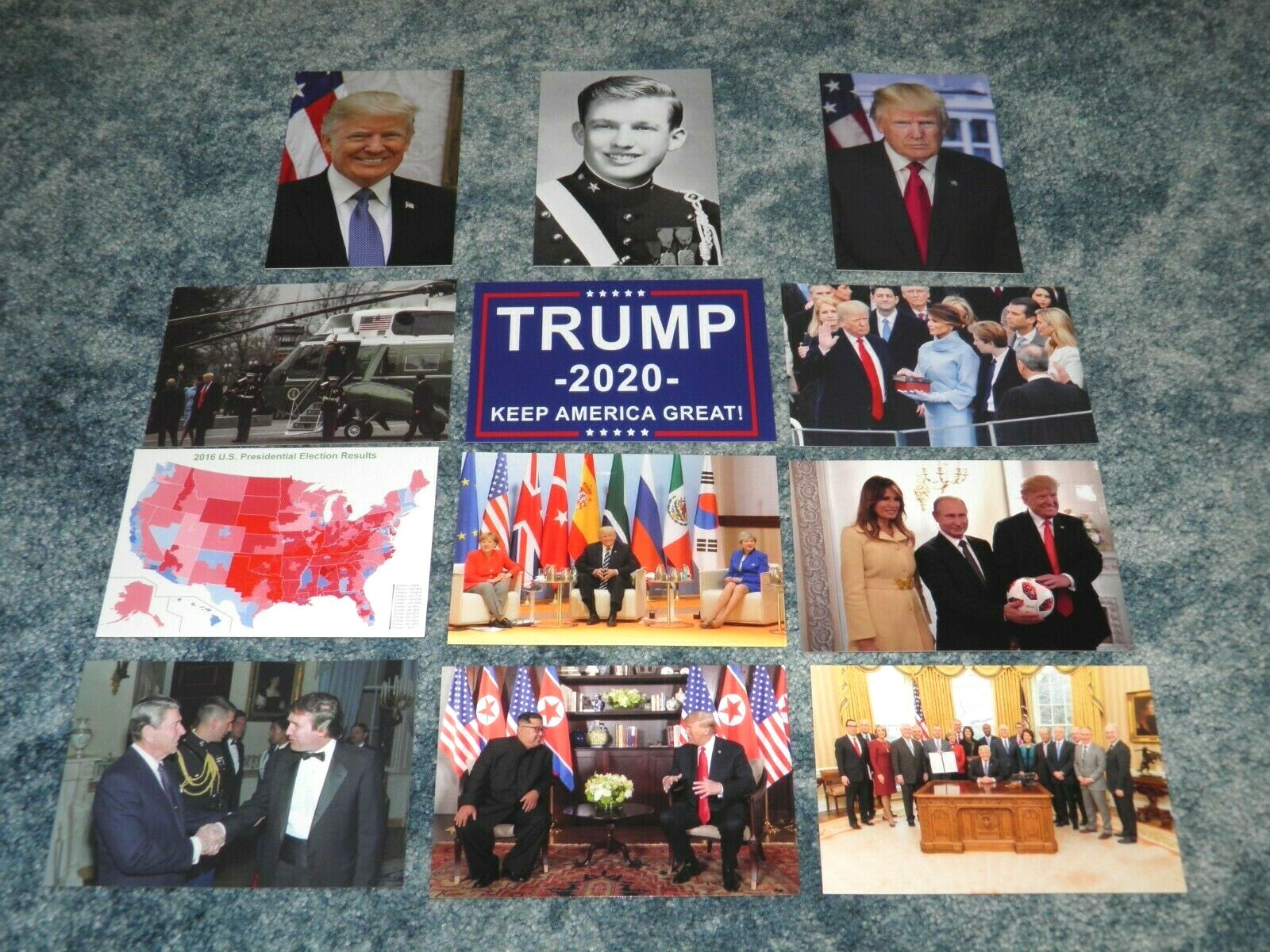 LOT of 12 POSTCARDS !!! Donald Trump 2020 Keep America Great MAGA ...