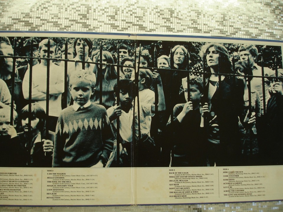 The Beatles ‎~ 1967-1970 ~ Vintage Blue LP Apple Records SKBO 3404 copy ...