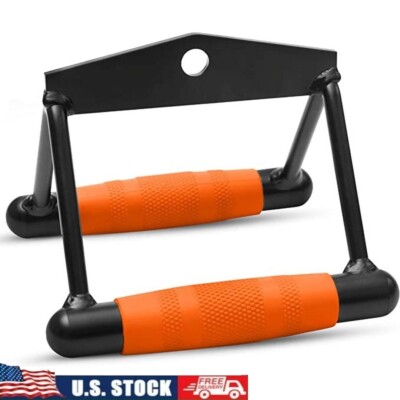 Double D Row Handle Non Slip Cable Attachment 360 Degree Rotation ...