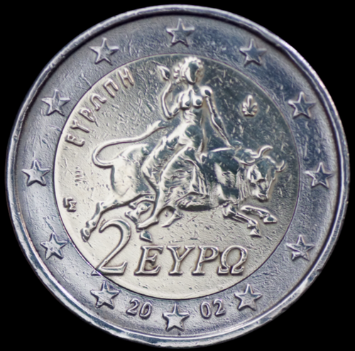 2 euro coin 2002 greece ( circulated-polished ). # 007 | eBay Australia