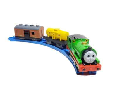 Thomas Tank Engine Train Percy 1995 TOMY Trackmaster Complete TESTED | eBay