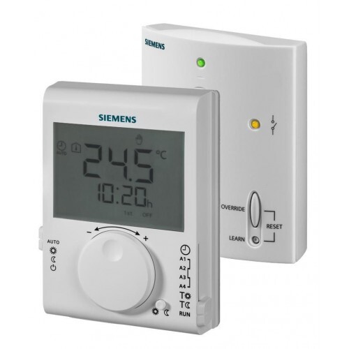 Thermostat d'ambiance sans fil RDJ10RF + récepteur SIEMENS | eBay