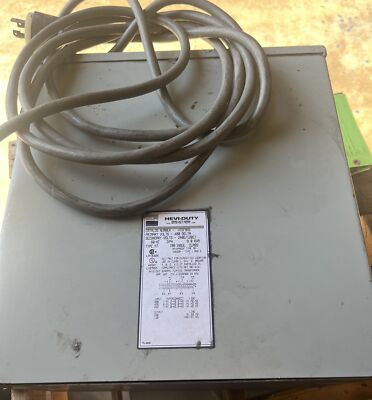 Used EGS Hevi-Duty Transformer HT5F9AS 3ph 9KVA | eBay