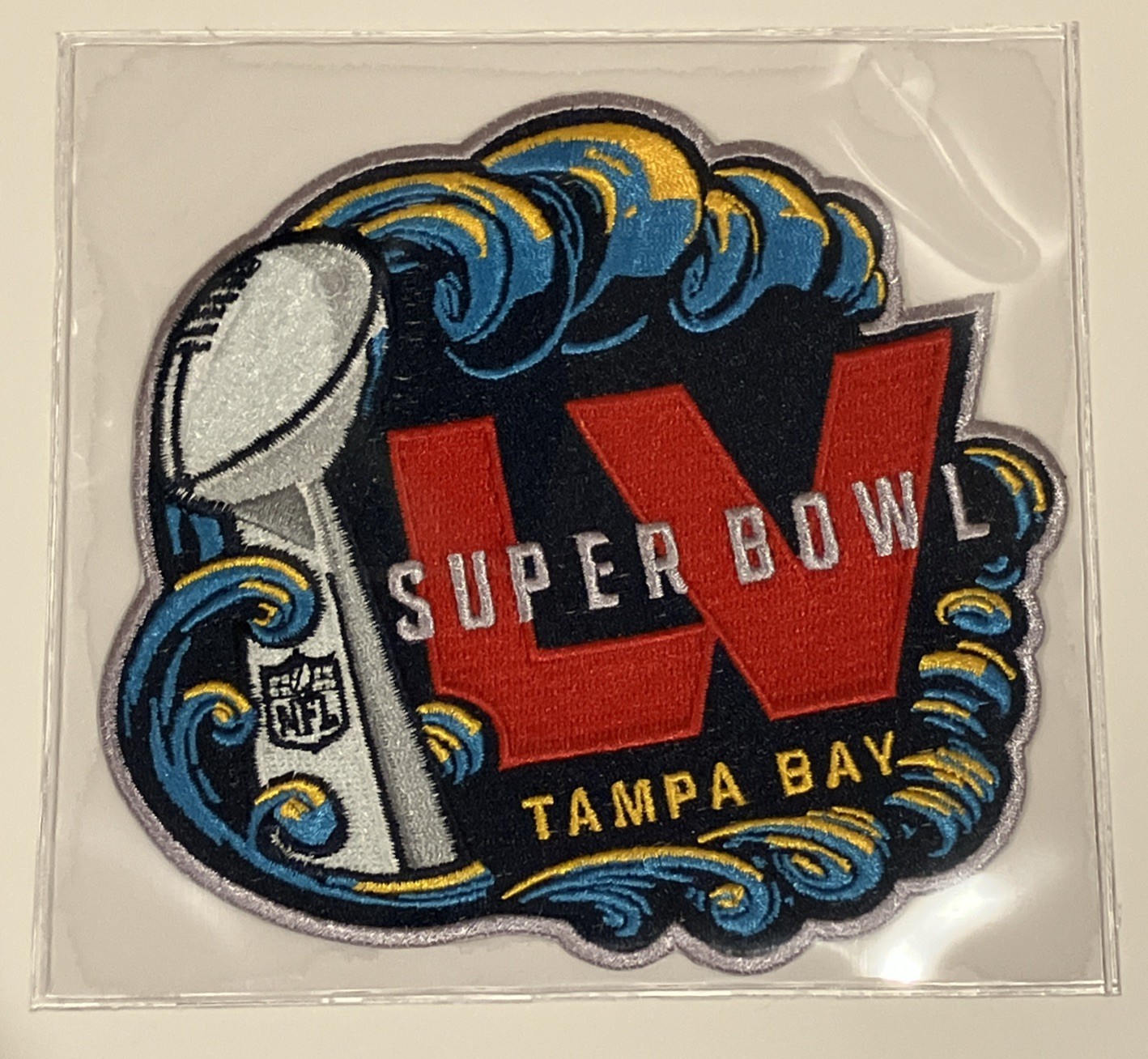 Willabee & Ward SUPER BOWL LV 55 Tampa BAY KC Football Patch ONLY MVP ...