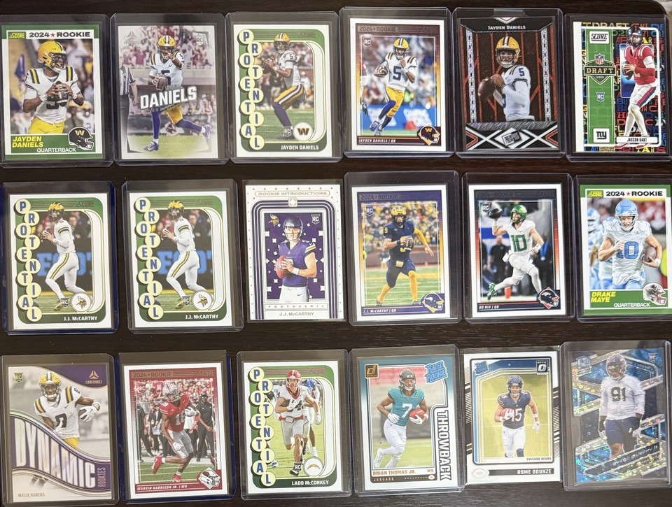 500 Card Lot!! NBA,MLB,NFL!!! 20 Plus Autos, Lots Of Top Rookies ...