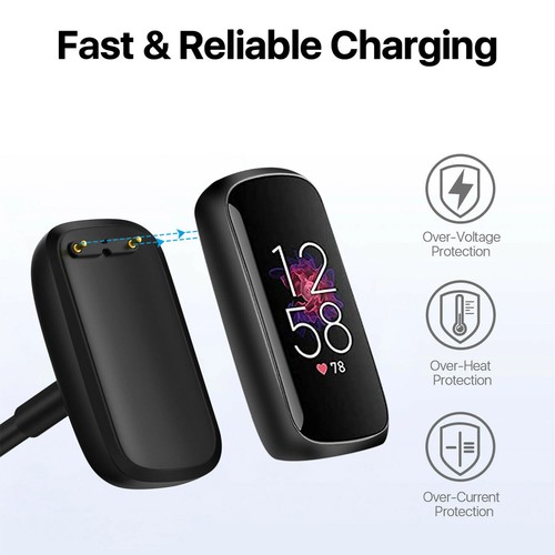 USB Magnetic Charging Cable Charger For Fitbit Luxe / Charge 5/Charge 6 ...
