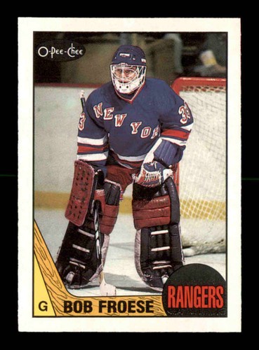 1987 O-Pee-Chee #195 Bob Froese NM/NM+ X2651103 | eBay