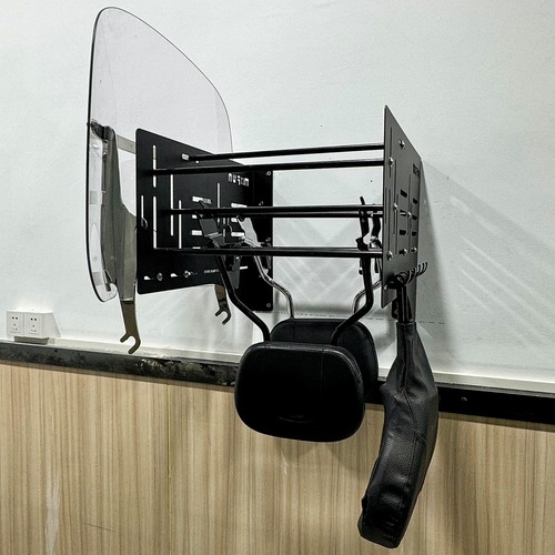 Tour Pack Wall Mount Detach Depot Storage Rack for Harley Davidson Road ...