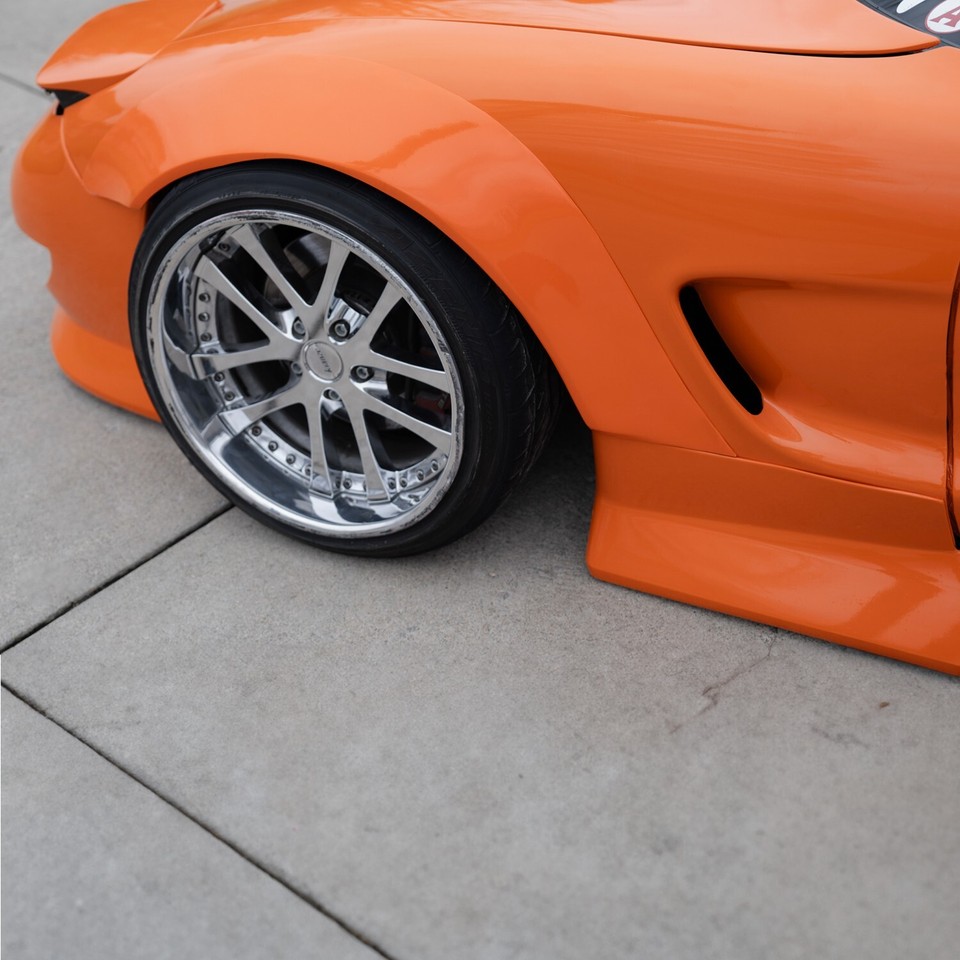 KBD Body Kits Polyurethane Kyouki Front Bumper Fits Chevrolet Corvette ...