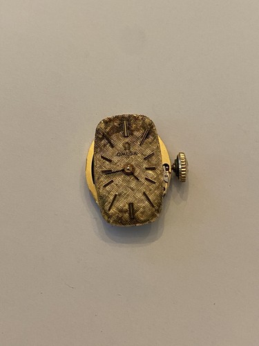 Omega Watch Dial, Hands, Movement And Omega Crown - ETA 978.002 for 14k ...