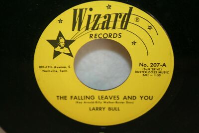 LARRY BULL Falling Leaves And You 45 WIZARD 207 Rare Honky Tonk COUNTRY 1966 | eBay