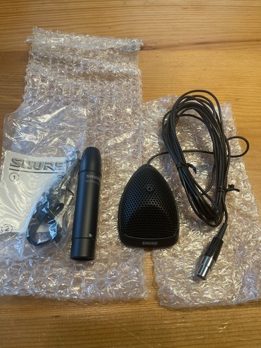 Shure MX391/C Microflex Cardioid RF Filtering Surface Mount Boundary ...