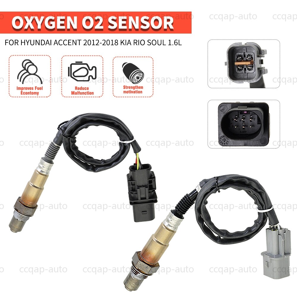 234-5055/234-4568 Oxygen Sensor For 12-2017 Hyundai Accent Veloster Kia ...