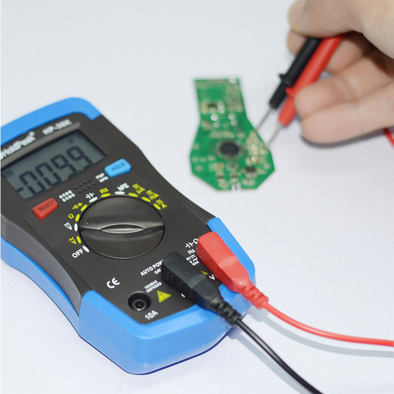 Multimeter Digital Capacitance 200pF-20mF Meter Capacitor Tester ...
