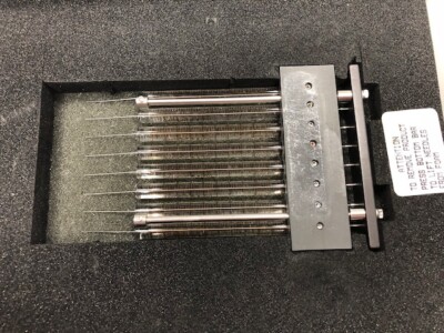 Hamilton 84502 10µL, Model 1701 multichannel (8) syringe assembly 0.4mm ...