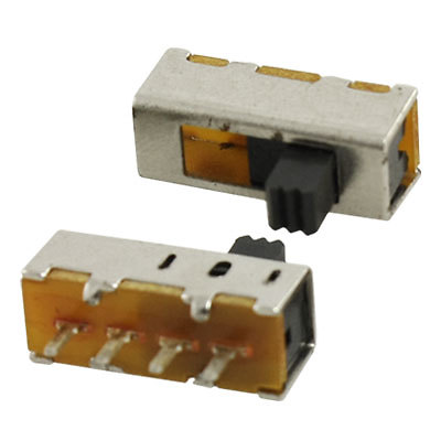 5 Pcs X PCB 4 Pin on on on 3 Position Sp3t 1p3t Mini Slide Switch 0.5a ...