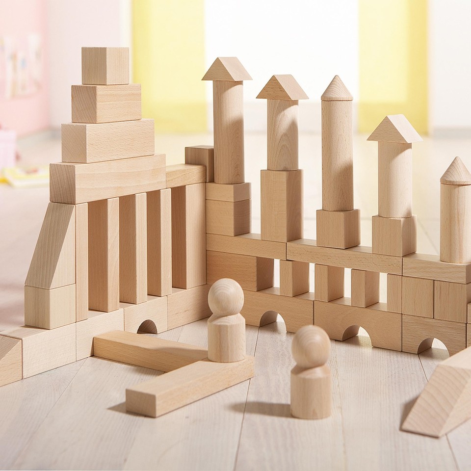 HABA Basic Building Blocks 60 Piece Large Starter Set (Made in Germany) | eBay
