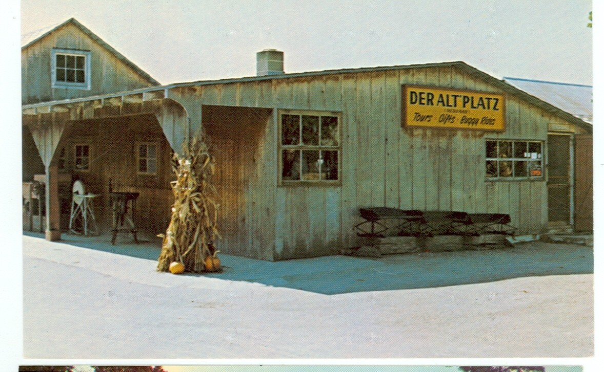 BERNE,INDIANA-AMISHVILLE USA-GENEVA,INDIANA-DER ALT PLATZ-(IN-BMISC ...