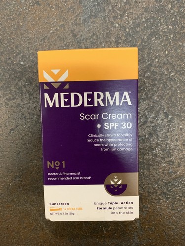 Mederma Scar Cream 0.7 oz Sunscreen SPF 30.exp:11/26 #063 810000318063 ...