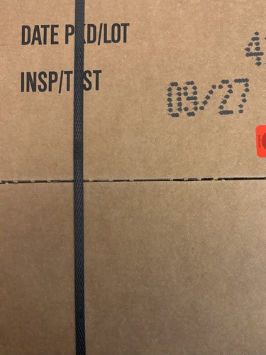 1 CASE OF FIRST STRIKE RATION INSP DATE 09/27 | eBay