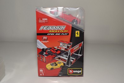 V 1:43 BBURAGO BURAGO OPEN AND PLAY RACING&PLAY FERRARI F50 F 50 ROUGE ...