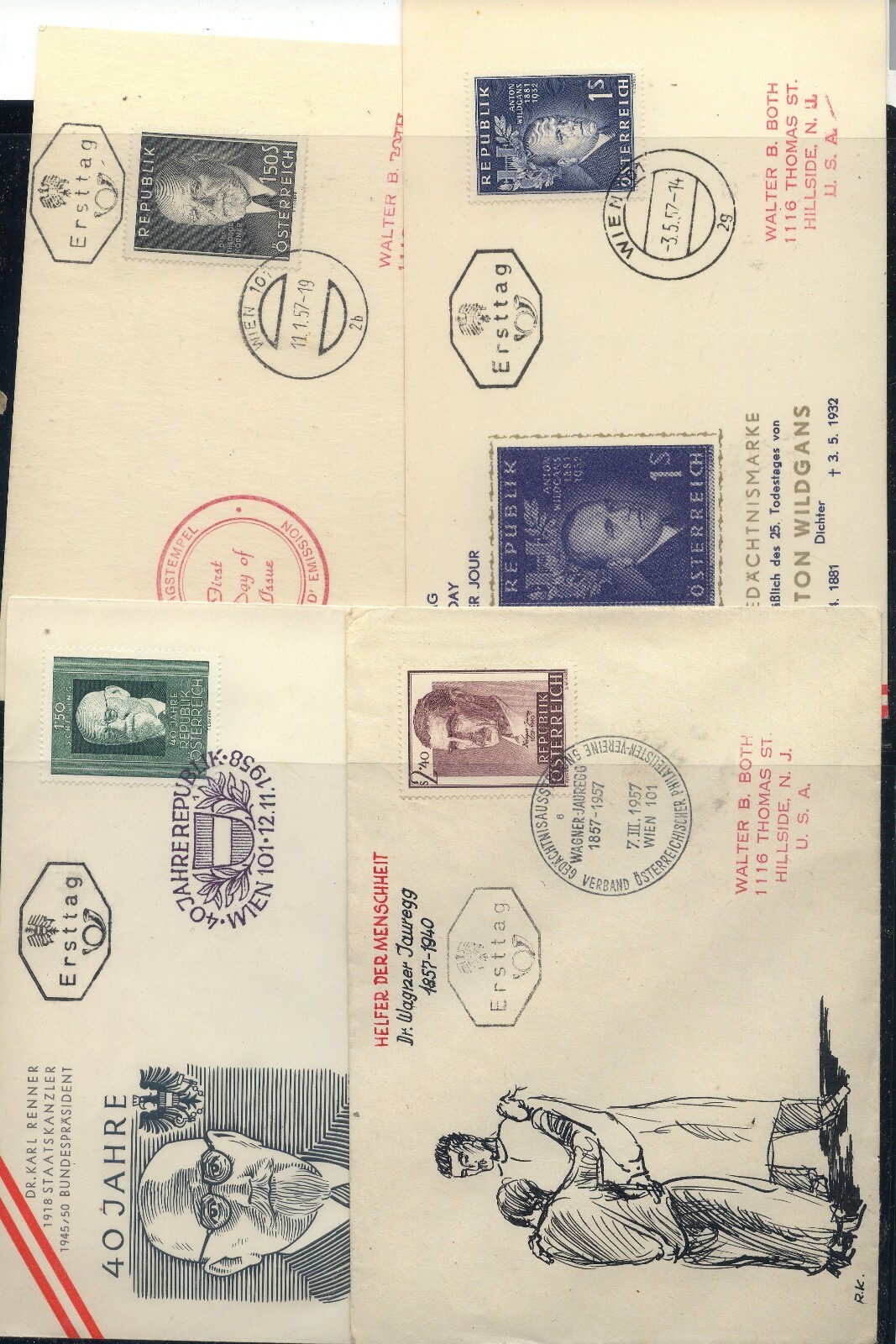 Austria 4 first day covers | eBay