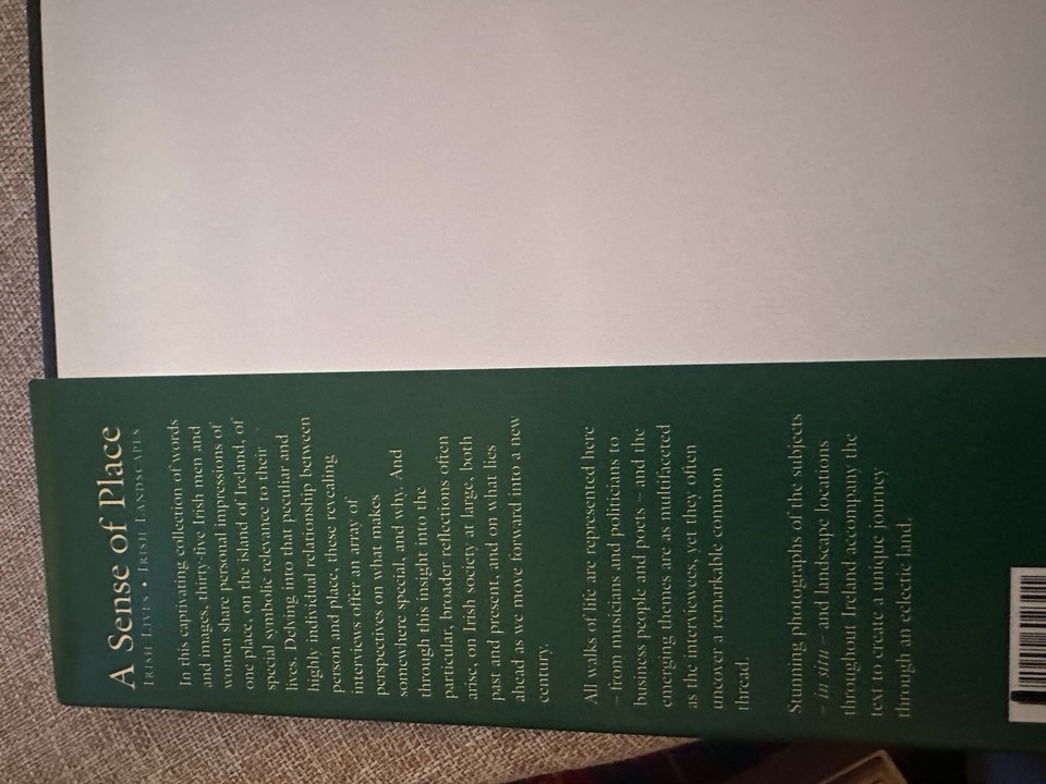 A Sense of Place: Irish Lives, Irish Landscapes by Roslyn Dee ...