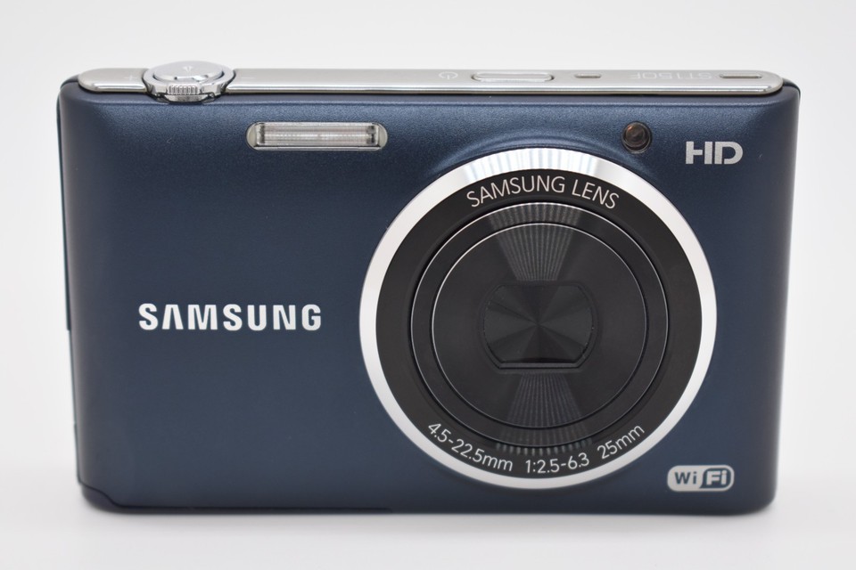 Samsung ST150F Compact Digital Camera 5x Zoom 16.2MP WiFi Bundle ...