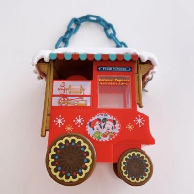 Tokyo Disney Resort Mini Snack Case Popcorn Wagon Christmas 2019 Japan ...
