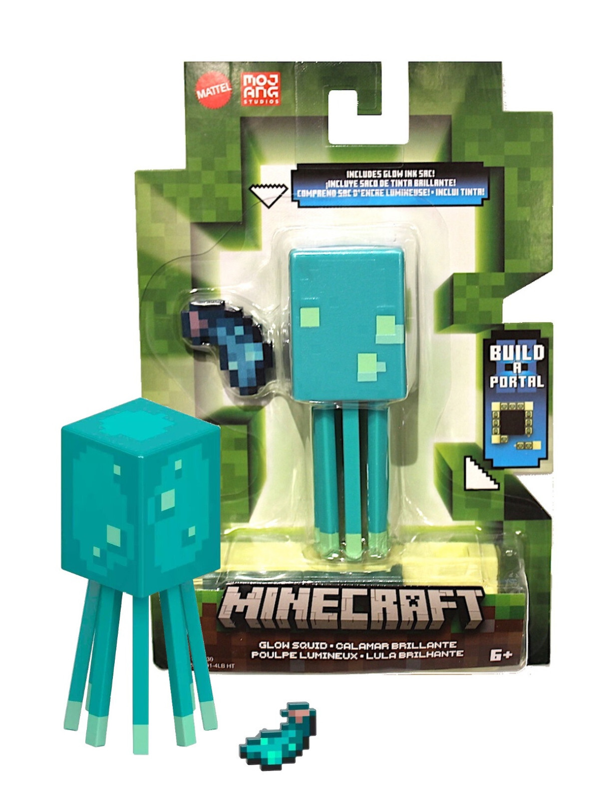 Minecraft Papercraft Squid