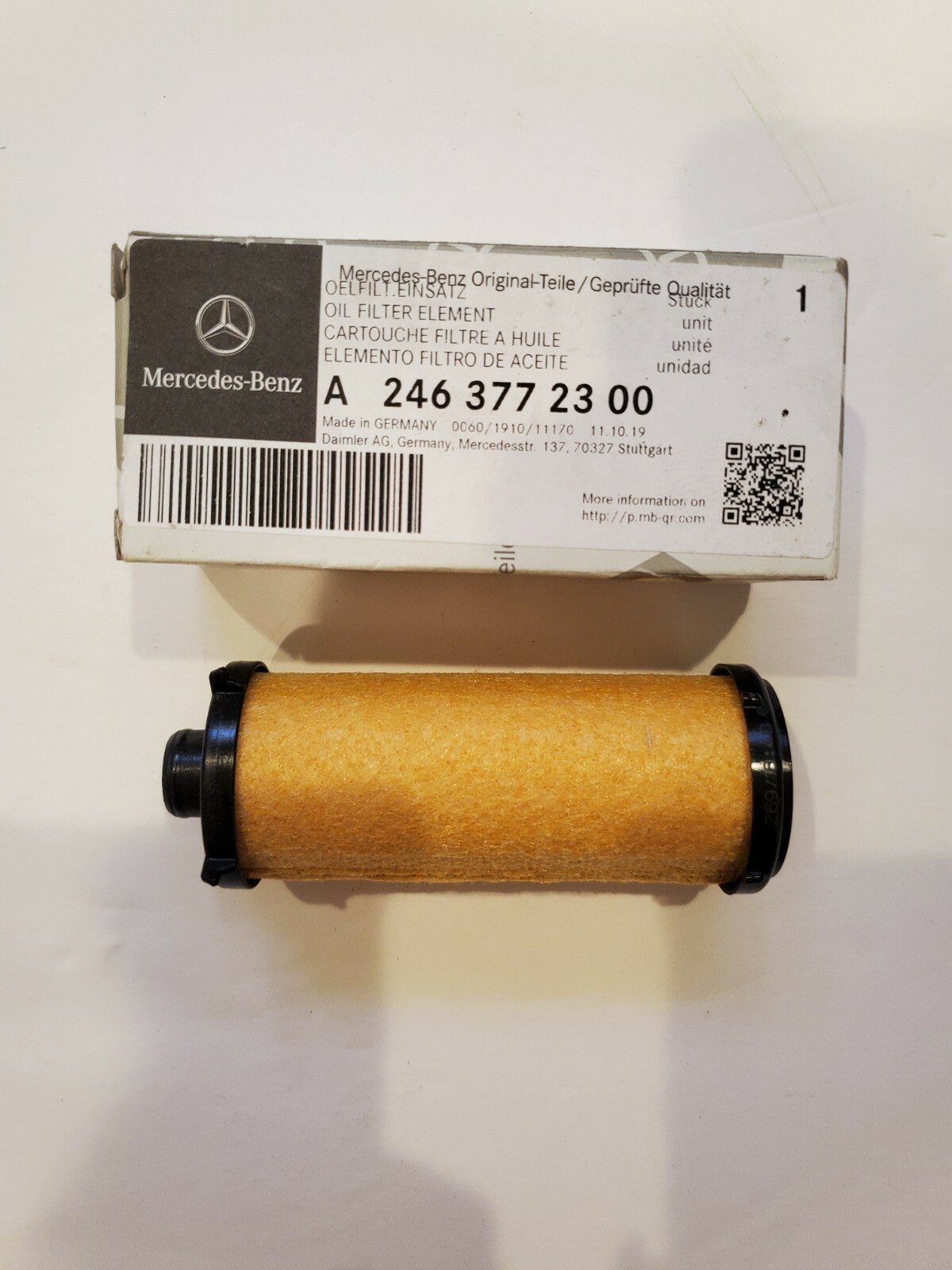 MERCEDES-BENZ A2463772300 - Cross reference oil filters