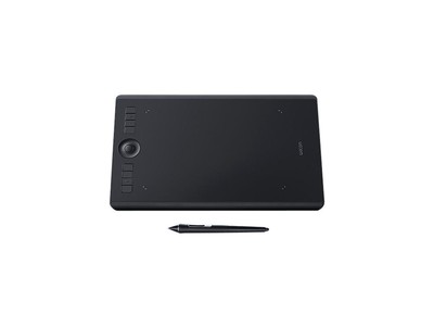 Wacom Intuos Pro Medium Bluetooth Graphics Drawing Tablet, 8 ...