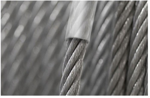 Steel Wire Rope Metal Cable Rigging Clear PVC Coated 2mm 3mm 4mm 5 6mm ...