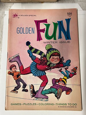 golden fun winter issue a golden special comics western publishing 1974 ...