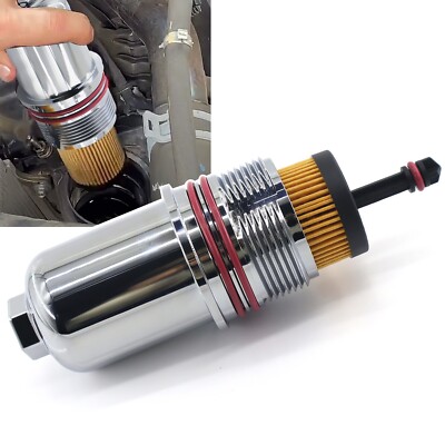 Aluminum oil filter cover FT4Z-6A832-C for 2017-2020 Fusion and 2015 ...