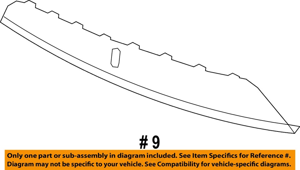 CHRYSLER OEM 15-23 Charger Bumper Components-Filler Panel 68225517AA | eBay