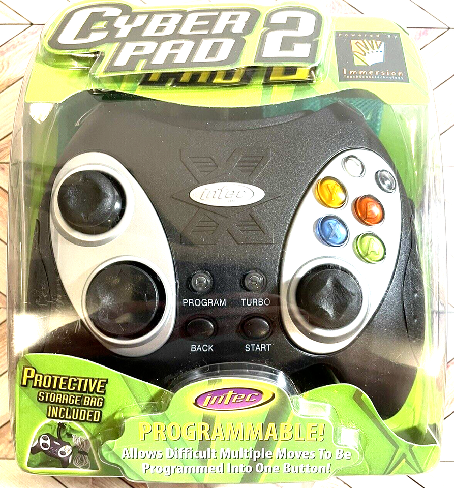 Intec Cyber Pad 2 Video Game Programmable Controller For Xbox ...