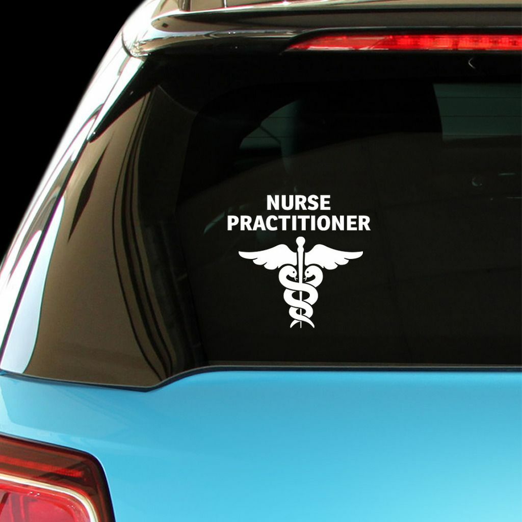 NURSE PRACTITIONER Medical Decal Sticker | eBay
